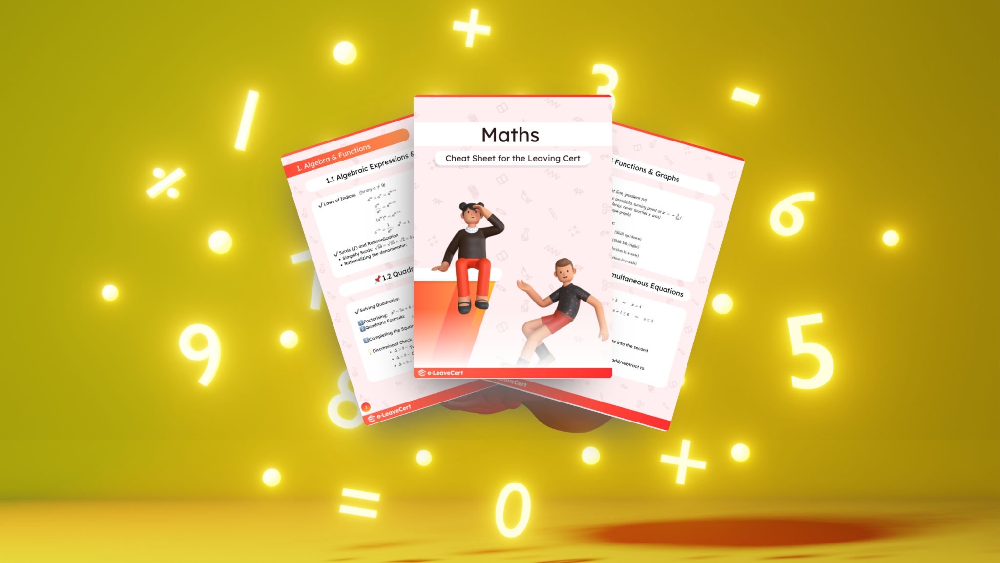 Leaving Cert Maths Cheatsheet – The Ultimate Study Guide! – eLeaveCert – Confidently Pass The ...